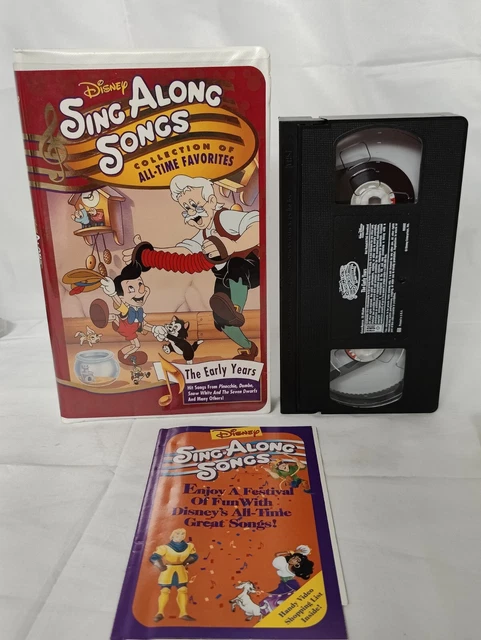 DISNEY'S SING ALONG Songs The Early Years Collection of All-Time ...