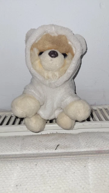 GUND ITTY BITTY Boo Bear Suit World’s Cutest Pom Dog Soft Plush Toy 5 ...