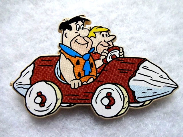 Fred Flintstone And Barney Rubble The Flintstones Hanna Barbera Pin Badge £499 Picclick Uk