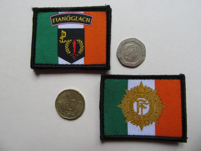 IRISH RANGER WING & Defence Forces. morale patches [IDF] Vlcro backed ...