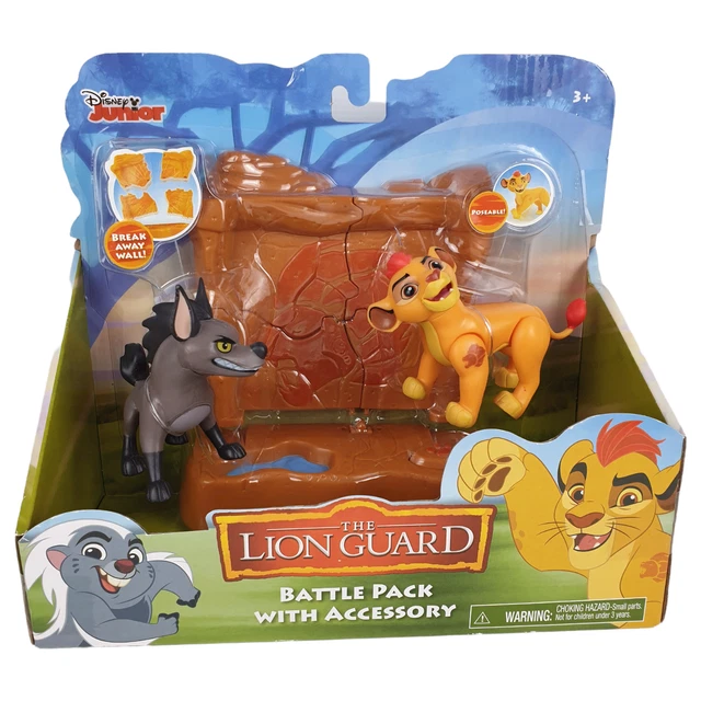 NEW DISNEY JUNIOR The Lion Guard Battle Pack With Accessory Simba ...