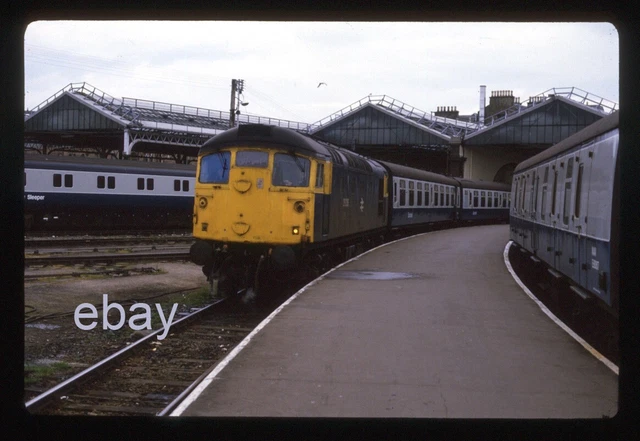 ORIGINAL 35MM SLIDE- Class 26- 26036 w/ Kyle train at Inverness on 12.5 ...