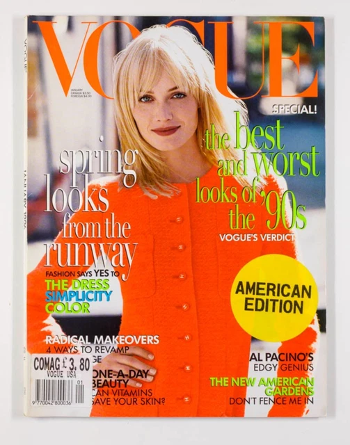 AMBER VALLETTA STELLA TENNANT Bridget Hall VOGUE January 1996 Al Pacino ...