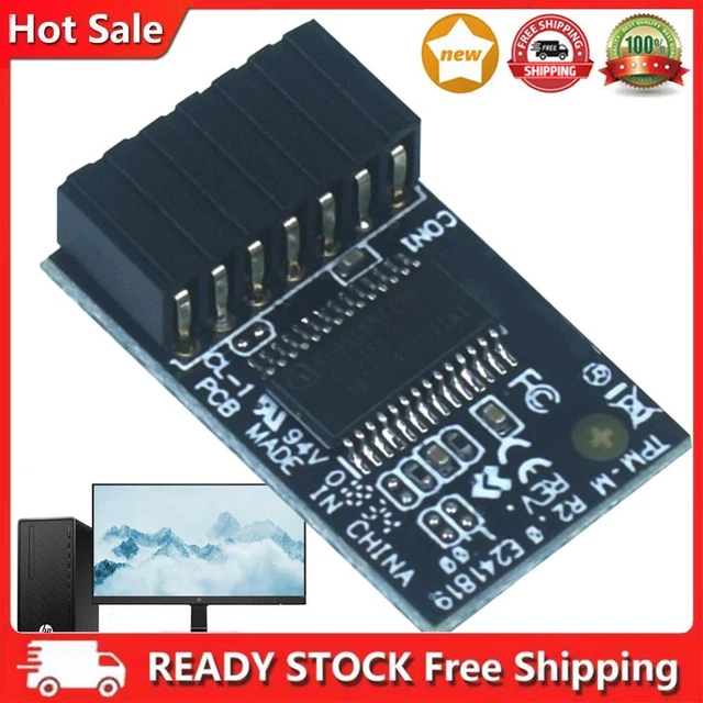 14-1 PIN TPM-M R2.0 TPM Module 15x25mm TPM-M R2.0 Module for Asus Motherboards £14.15 - PicClick UK