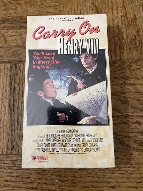CARRY ON HENRY VIII VHS $104.98 - PicClick CA