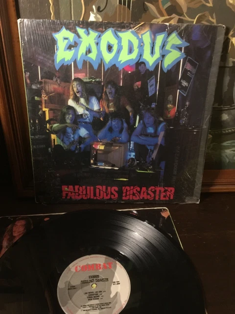 EXODUS - FABULOUS Disaster - Vinile LP Combat Records ~ R4 EUR 145,83 ...