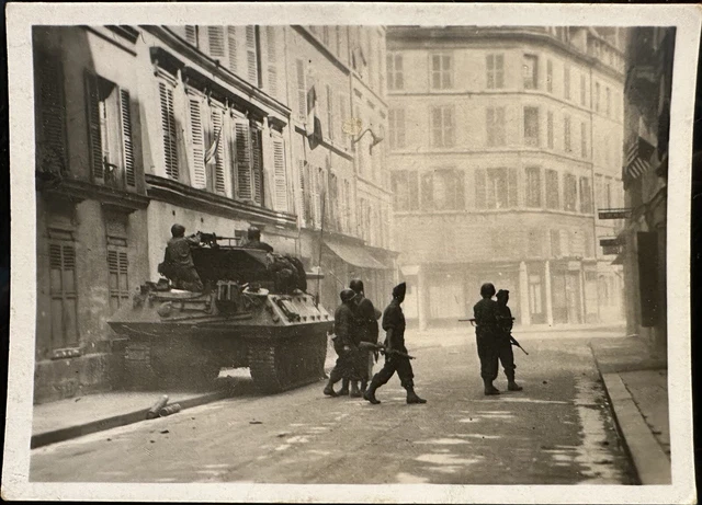 ORIGINAL SERIES WW2 Photo: LIBERATION OF PARIS_The Attack of Luxembourg ...
