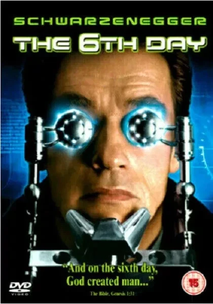 THE 6TH DAY ARNOLD SCHWARZENEGGER ROBERT DUVALL COLUMBIA UK DVD NEW AND ...
