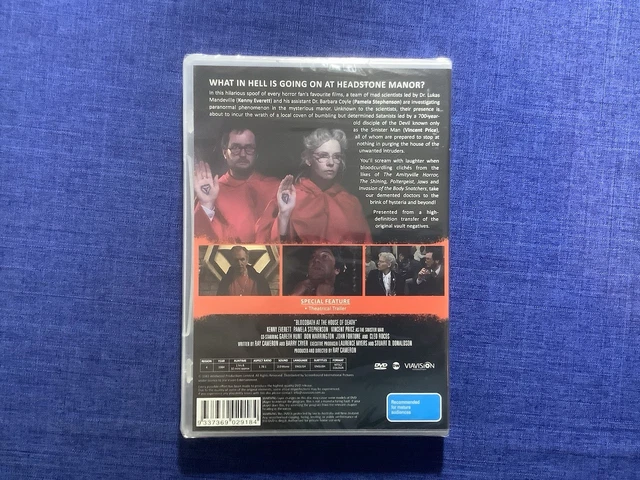 BLOODBATH AT THE House of Death (DVD, 1984) Vincent Price - New Sealed ...