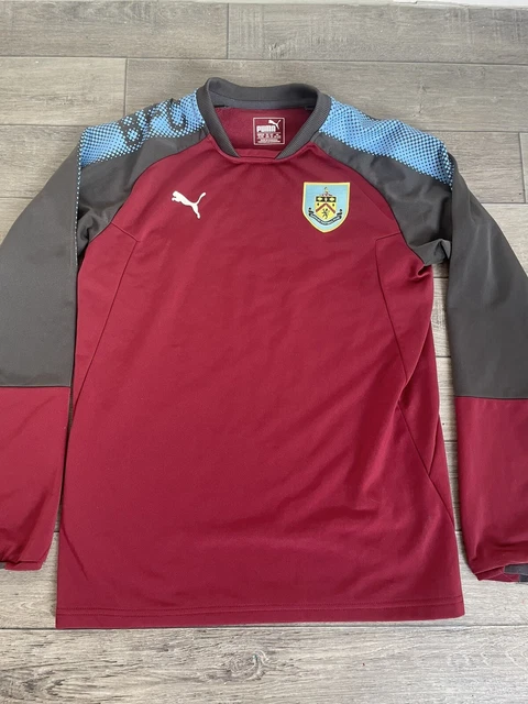 BURNLEY FC TRAINING Top Kids Age 13-14 Puma Jumper £4.00 - PicClick UK