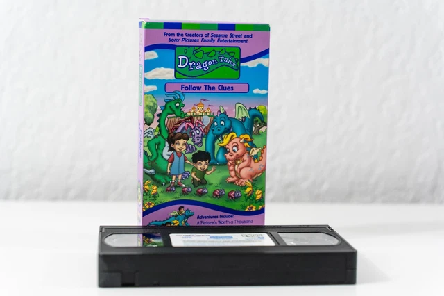 DRAGON TALES: FOLLOW the Clues (2000) VHS Tape - Sesame Workshop ...