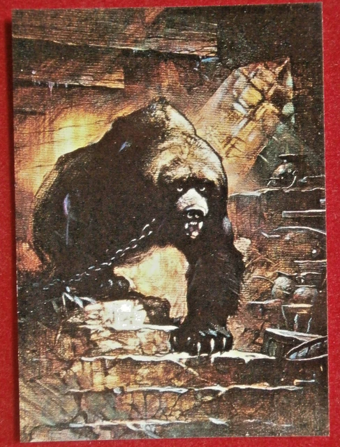 FRANK FRAZETTA - Card #55 - THE BEAR - Comic Images 1991 EUR 4,23 ...