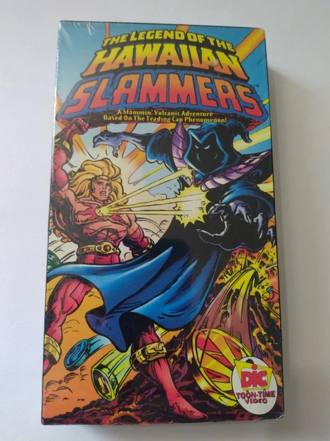 THE LEGEND OF the Hawaiian Slammers VHS DIC Toon-Time Video Animated ...