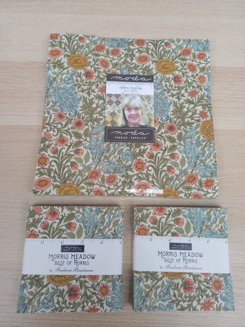 MORRIS MEADOW, MODA, Jelly Roll, Layer Cake, & Charm Pack, 100% Cotton ... MORRIS MEADOW, MODA, Jelly Roll, Layer Cake, & Charm Pack, 100% Cotton ...