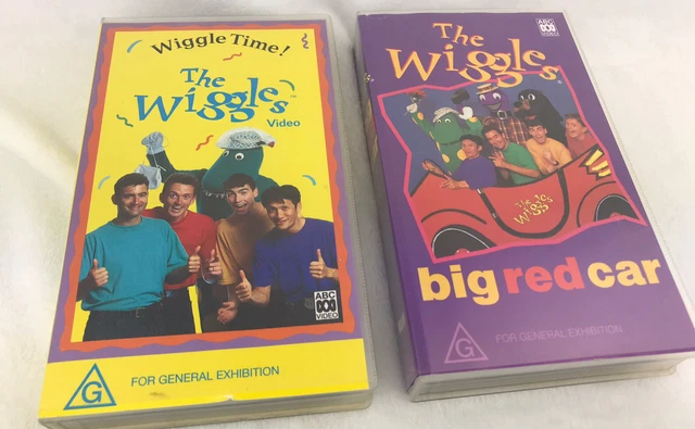 WIGGLES ORIGINAL VHS Tapes Bulk X2 1993-1995 VGC ABC Big Red Car $23.25 ...