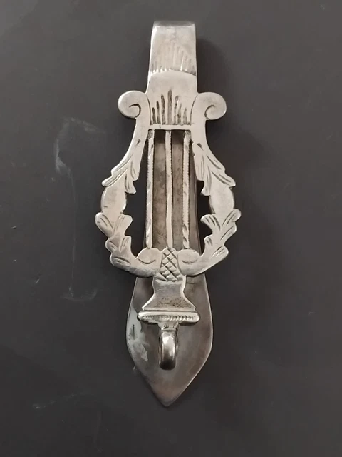 ANCIENNE CLAVET DE chatelaine argent massif - antique sterling silver ...