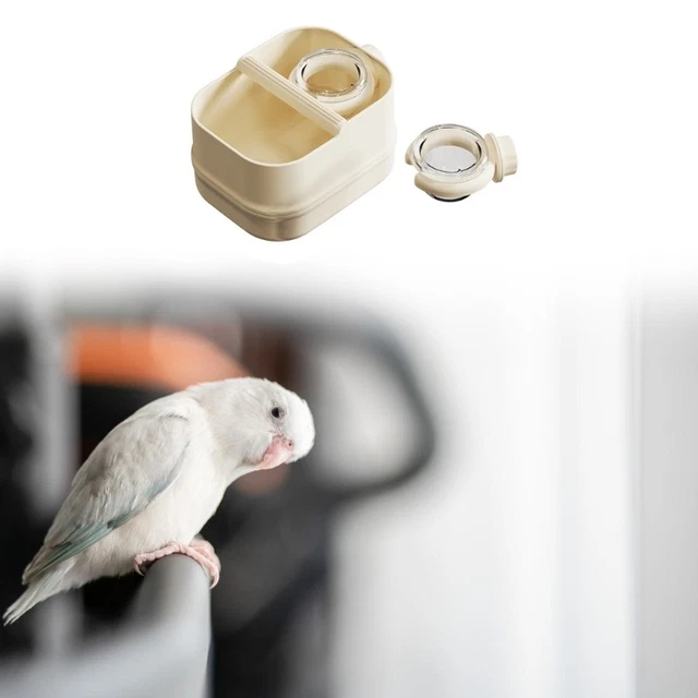 BIRD POTTY TRAINER Perch With Feeding Station Toilet Habits Training ...