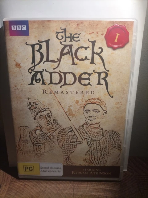 THE BLACK ADDER REMASTERED - Rowan ATKINSON Comedy TV Series 1 Region 4 ...