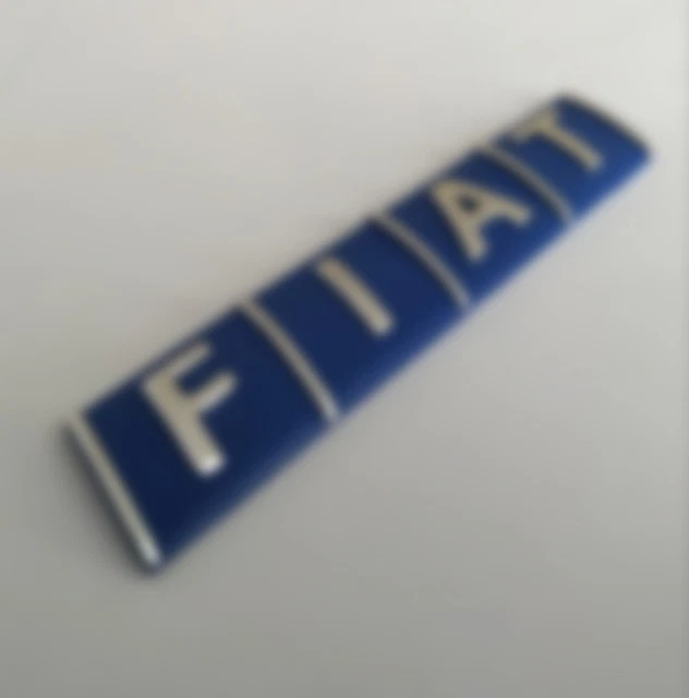 LOGO BADGE COAT of arms written back for Fiat Barchetta and COUPE £29. ...