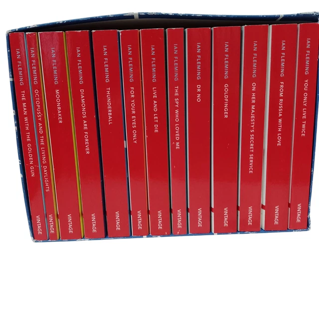 THE COMPLETE JAMES Bond Collection Ian Fleming 13X Books Boxset £26.00 ...