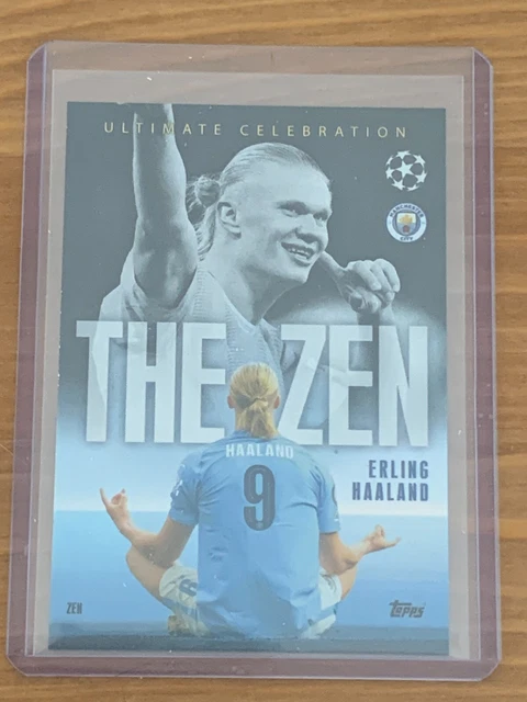 TOPPS MATCH ATTAX 2024 Extremely Rare Haaland Ultimate Celebration The ...