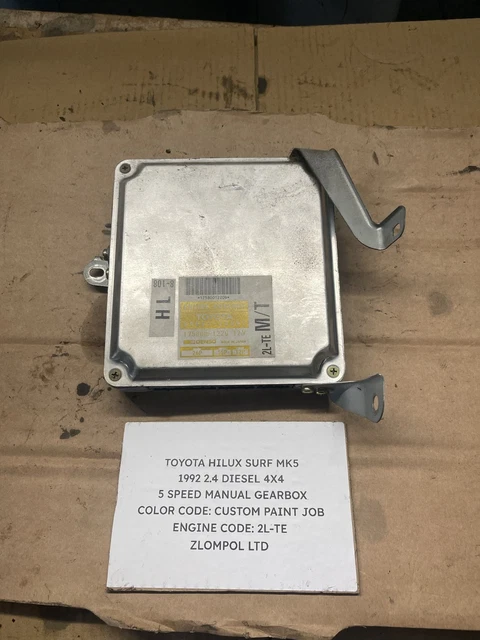 TOYOTA HILUX SURF Mk5 1992 2.4D Engine Control Unit ECU 89661-35691 ...