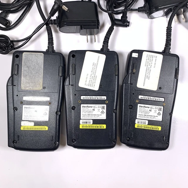 VERIFONE VX805 POS USB Pin Pad Credit/Debit Card Reader + Power Cords ...