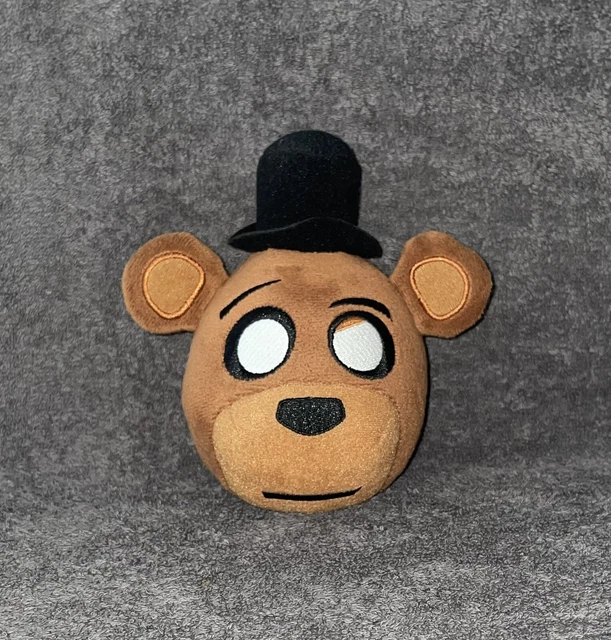 FIVE NIGHTS AT Freddy's - Freddy Fazbear (6" Plush Head) Mymoji toy by ...