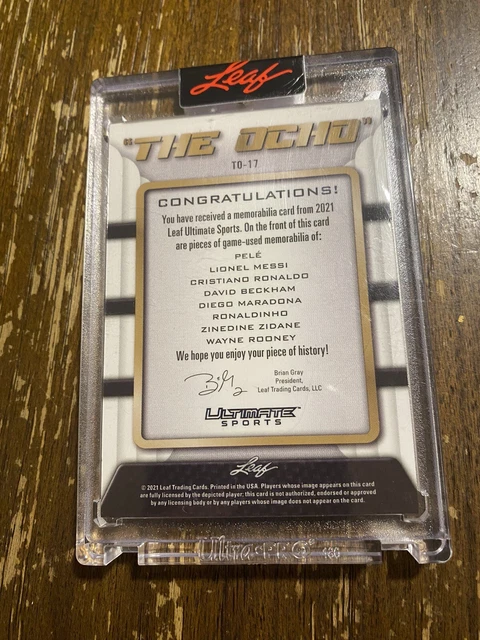 MAPPA MAGLIA FOGLIA Pele Leo Messi Christiano Ronaldo Maradona David ...