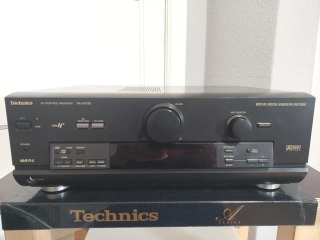 TECHNICS SA-DX 750 Ricevitore Dolby Digital DTS + BA - pulito/testato ...