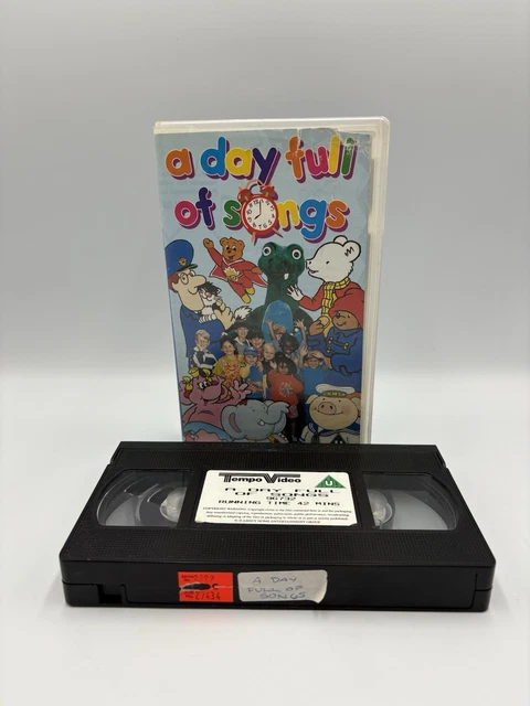 A DAY FULL Of Songs - 32 Favourite Children’s Sing Along - PAL VHS ...