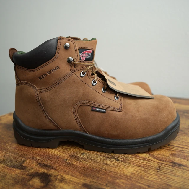 RED WING 2260 Boots King Toe Men Brown Waterproof Insulated Safety New ...
