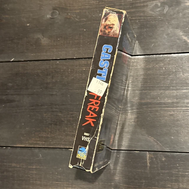 CASTLE FREAK VHS Horror Cult Movie Stuart Gordon, Director’s Cut ...