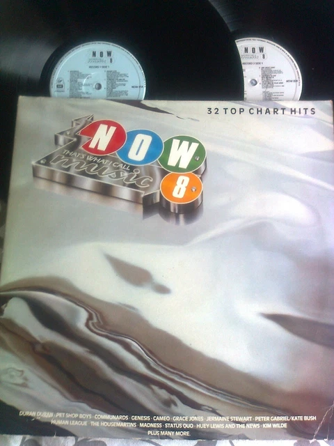NOW THAT'S WHAT I Call Music 8 Double Lp 32 Tracks 1986 £5.99 - PicClick UK