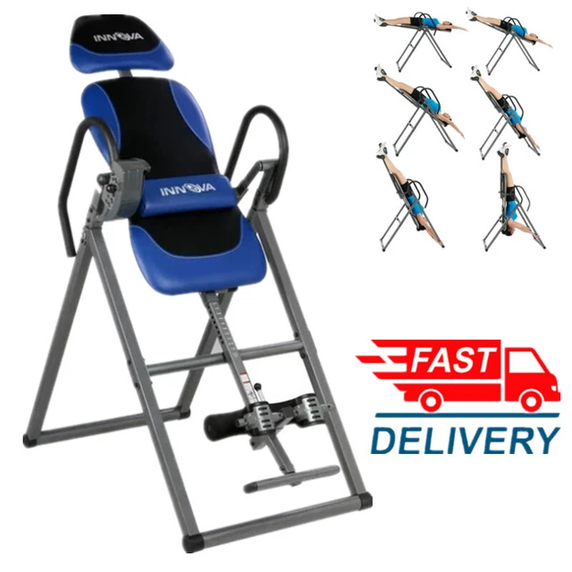 FOLDABLE INVERSION TABLE Gravity Hang Back Pain Relief and Fitness ...