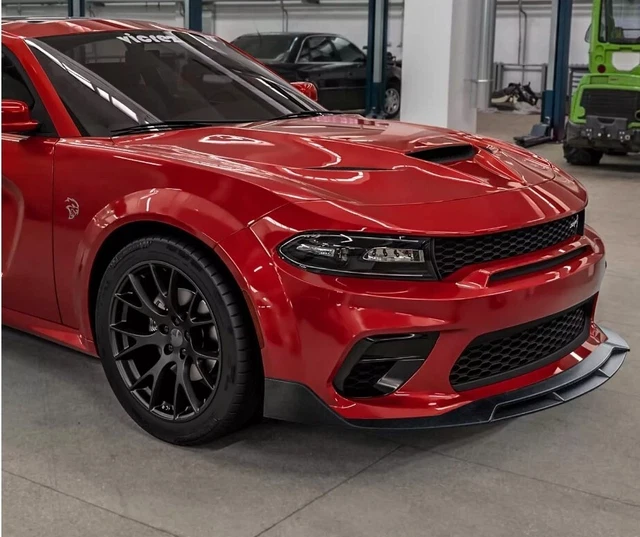 VICREZ WIDEBODY CHARGER Front Splitter for Hellcat/Scatpack - Enhanced ...