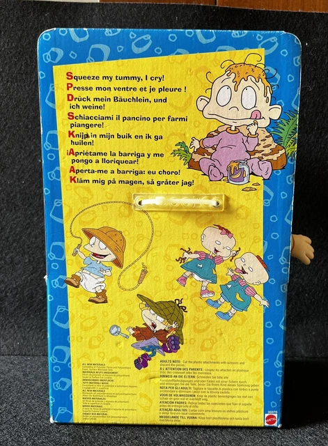 MATTEL RUGRATS THE Movie Crying Baby Dil Nickelodeon Plush 1998 MISB ...
