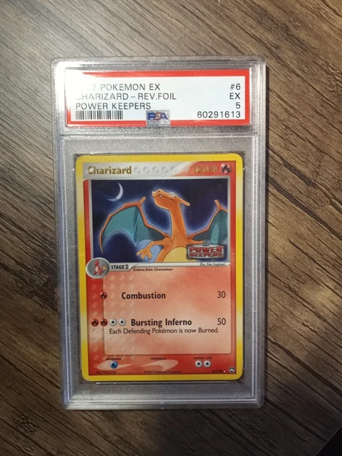 CHARIZARD 6/108 EX Power Keepers Pokémon Holo inverso - PSA 5 EX EUR ...