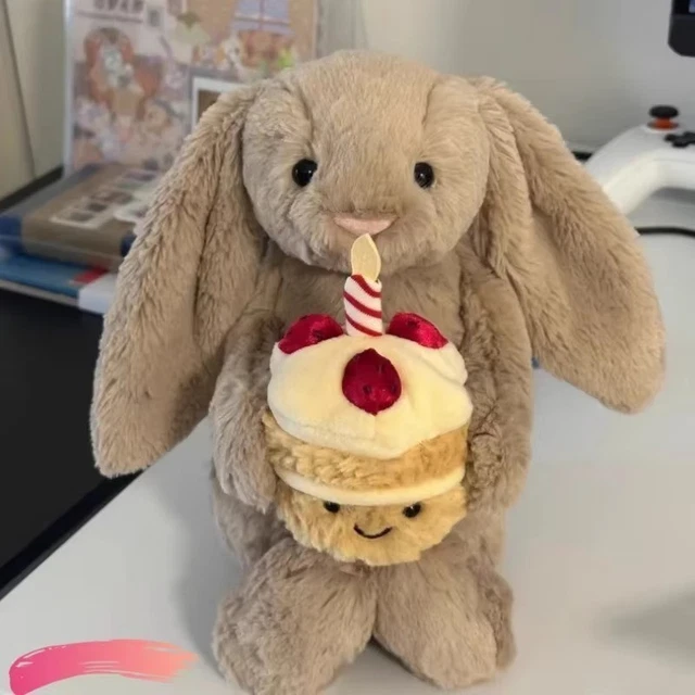 JE**LLY BASHFUL BUNNY Gift Beige Birthday Cake cat New Brand Birthday ...