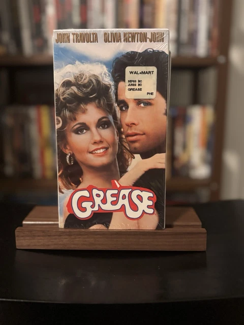 GREASE VHS RARE Vintage 1990 Tape Paramount Watermark Hype Sticker £10. ...