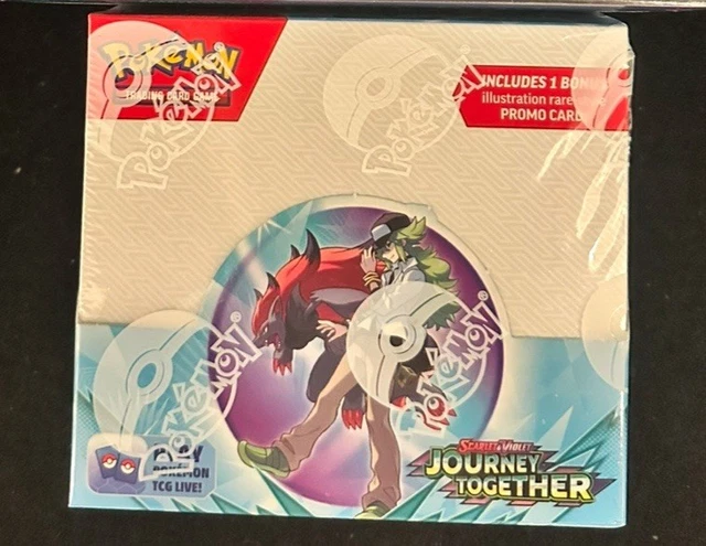 POKEMON SCARLET & Violet Journey Together Booster box 36 packs SHIPS ...