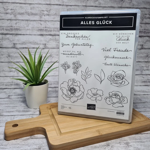 STAMPIN UP STEMPELSET Alles Glück EUR 21,00 - PicClick DE