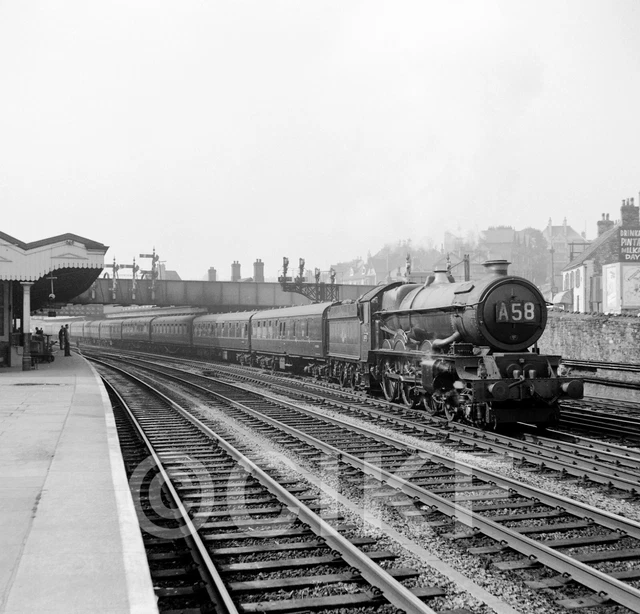RAILWAY B/W Negative 6x6cm GWR 6004 Newport 1960 £5.50 - PicClick UK