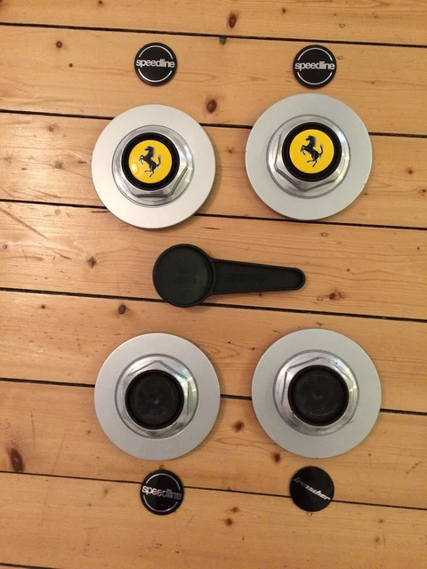 4X SPEEDLINE MISTRAL Felgendeckel Safety Key Schlüssel Nabendeckel 331. ...