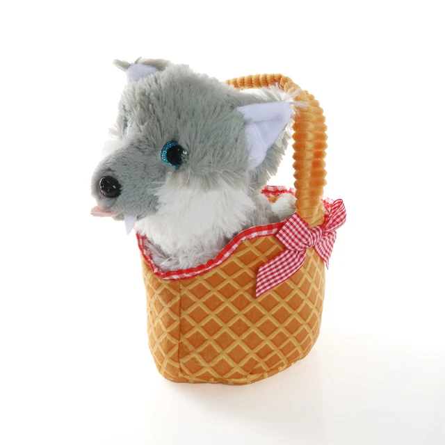 LITTLE RED RIDING Hood Wolf And Soft Basket Prop Accessory Prop World ...