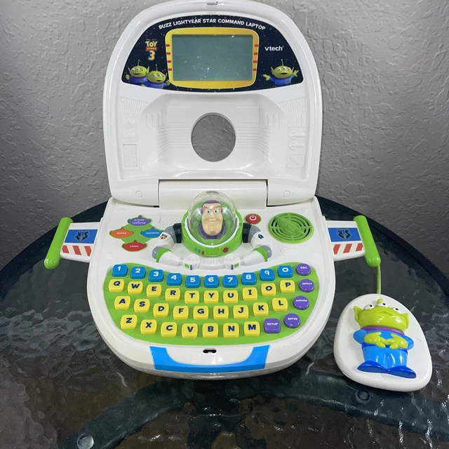 VTECH TOY STORY 3 Buzz Lightyear Star Command Laptop Disney Pixar $53.72 - PicClick CA
