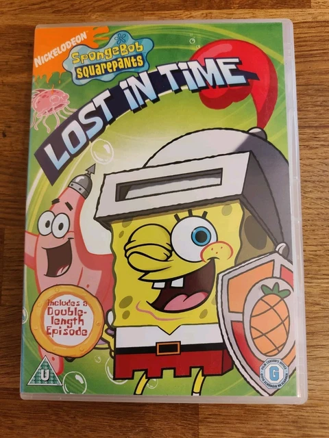 DVD - SPONGEBOB Squarepants Lost In Time Animated Series PAL Plays UK ...