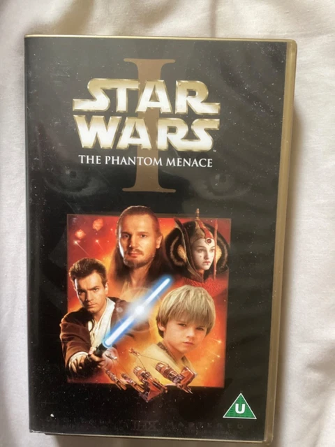 STAR WARS EPISODE 1 The Phantom Menace video with offer leaflet £1.99 ...