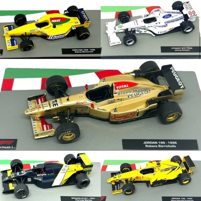 1990'S FORMULA ONE Model Collection, 1990's F1 Models, 1/43 scale F1 ...