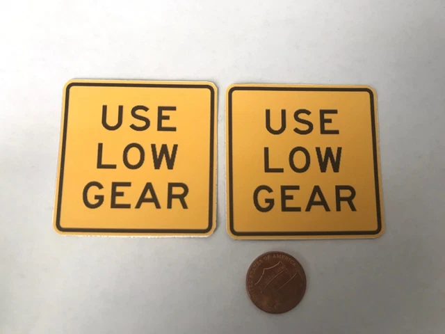 1/10 SCALE USE Low Gear Road Signs For Your R/C Diorama £11.40 ...